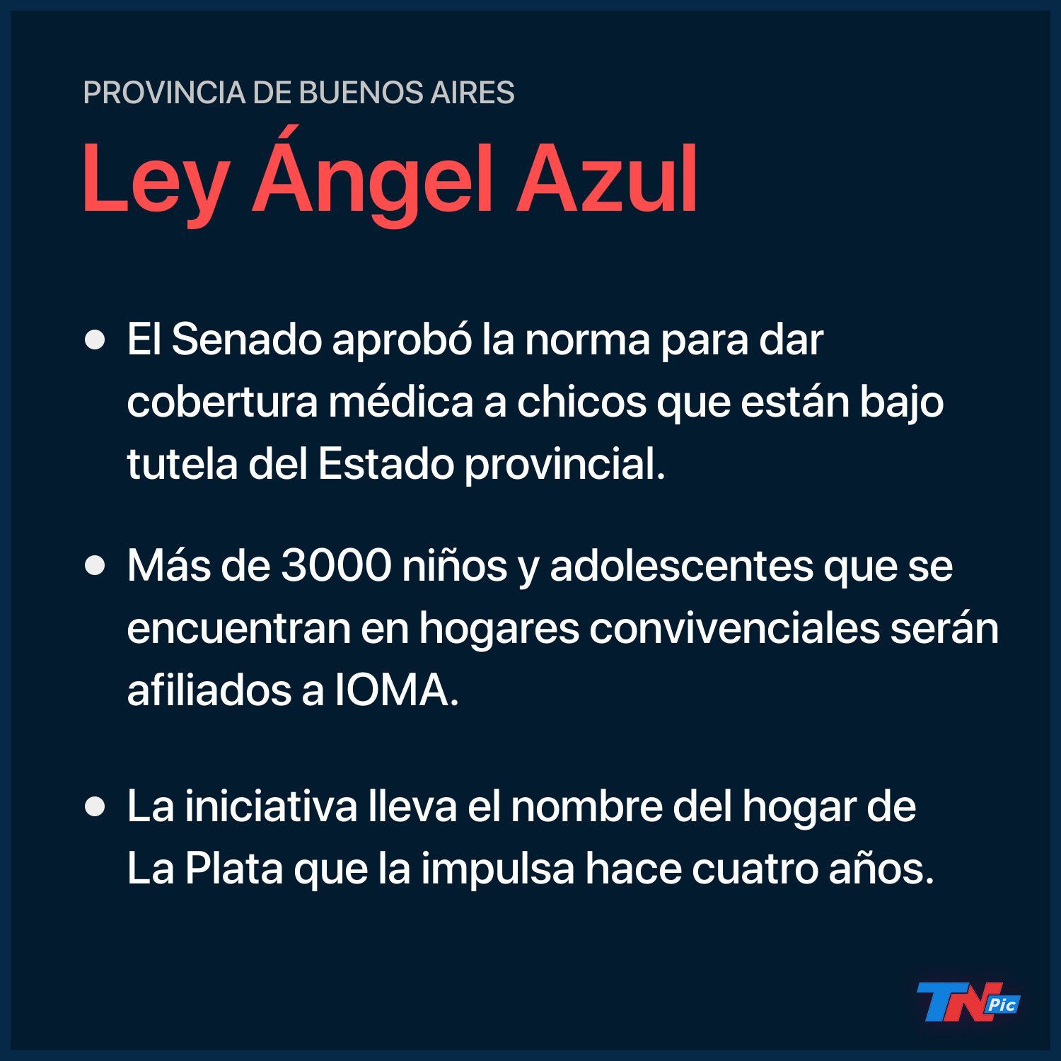 LEY ÁNGEL AZUL EN LA PROVINCIA – Actualidad Bonaerense